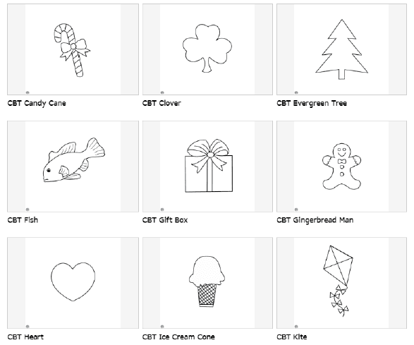 raised line coloring pages